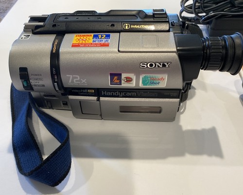 Sony CCD-TRV65 Stereo HI8 HI 8 8mm Video8 Camcorder VCR Player Video ...