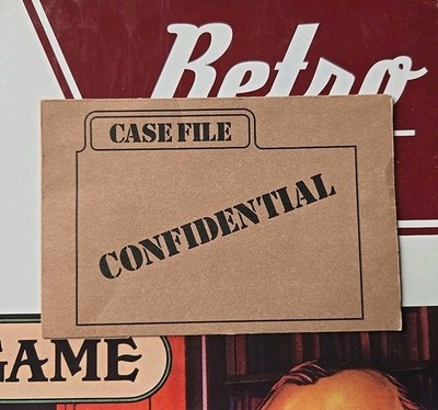 Clue Retro 1986 Edition Confidential Case File Replacement Game Piece ...