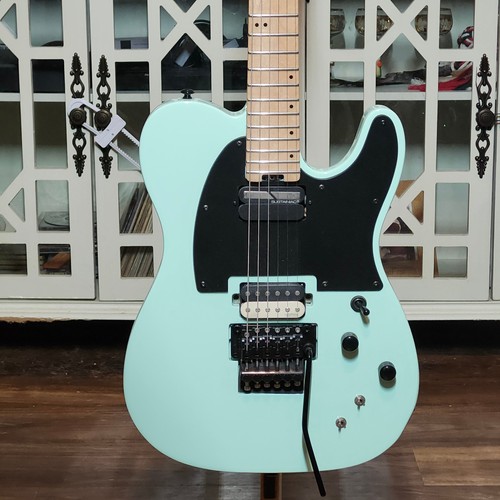 Schecter Sun Valley Super Shredder PT FR with Sustainiac - Sea Foam ...