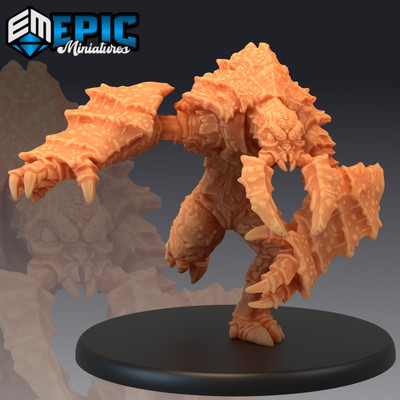 6K Resin 32mm Epic Miniatures Umber Hulk Running (Large) for D&D | eBay