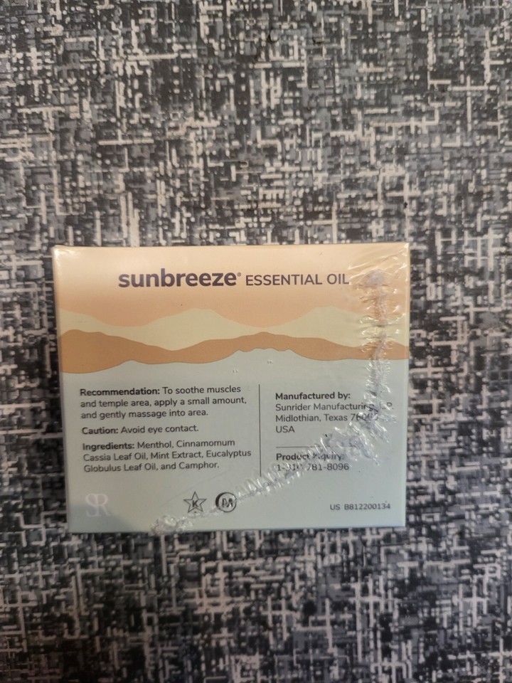 NEW Sunbreeze Essential Oil 3 pack | eBay