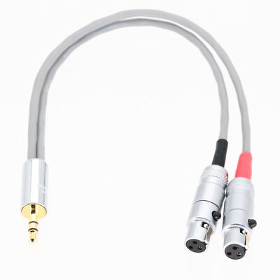 3.5mm TRS Stereo Plug to L+R Dual Mini XLR TA3F 8” L-2B2AT Insert ...