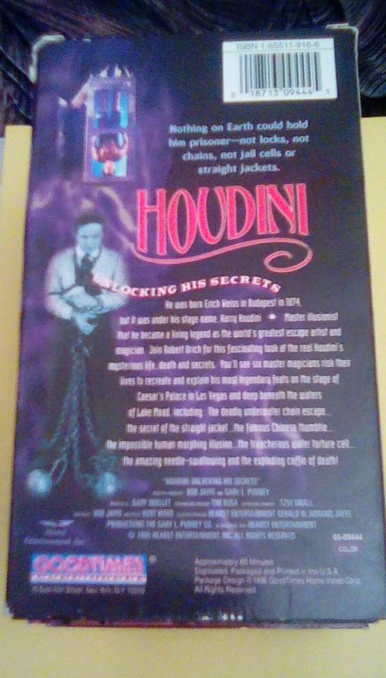 World's Greatest Escape Artist - Harry Houdini - Unlocking His Secrets ...