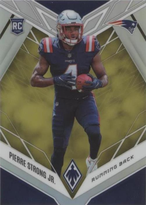 2022 Panini Phoenix - Rookies Pierre Strong Jr. #141 Yellow /75 (RC ...