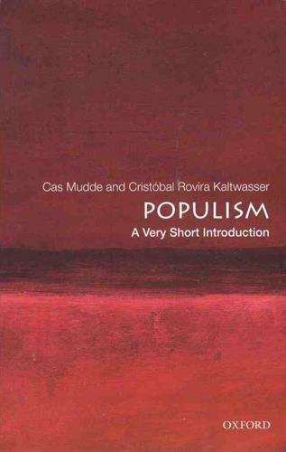 Populism: A Very Kurz Einführung (Sehr Kurz Introductions) Von Rovira ...