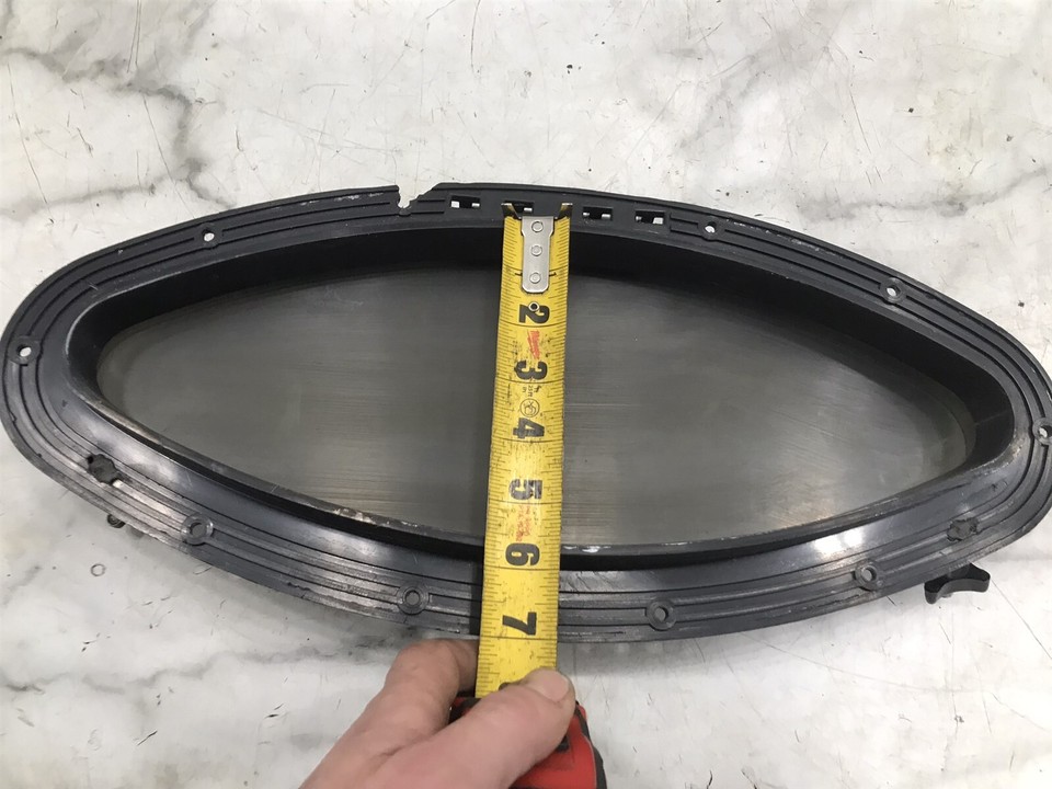 93 Regal Ventura 9.8 Boat Gray by Pompanette oval shaped porthole hatch ...