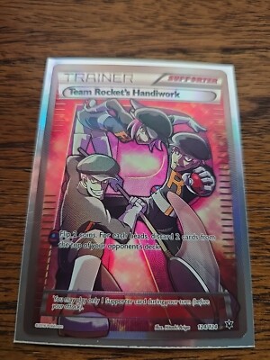 Team Rocket's Handiwork (Full Art) 124/124 Fates Collide Holo | eBay