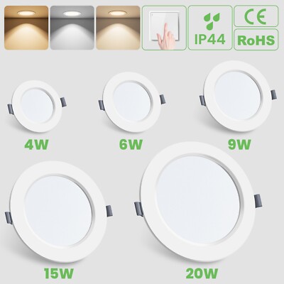 Recessed LED Flat Panel Ceiling Spot Lights Downlights Spotlights Ultra ...