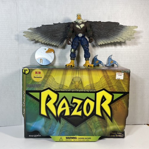 KB TOYS EXCLUSIVE MAKE A WISH RAZOR WITH FIGHTER FERRET ACTION FIGURE ...