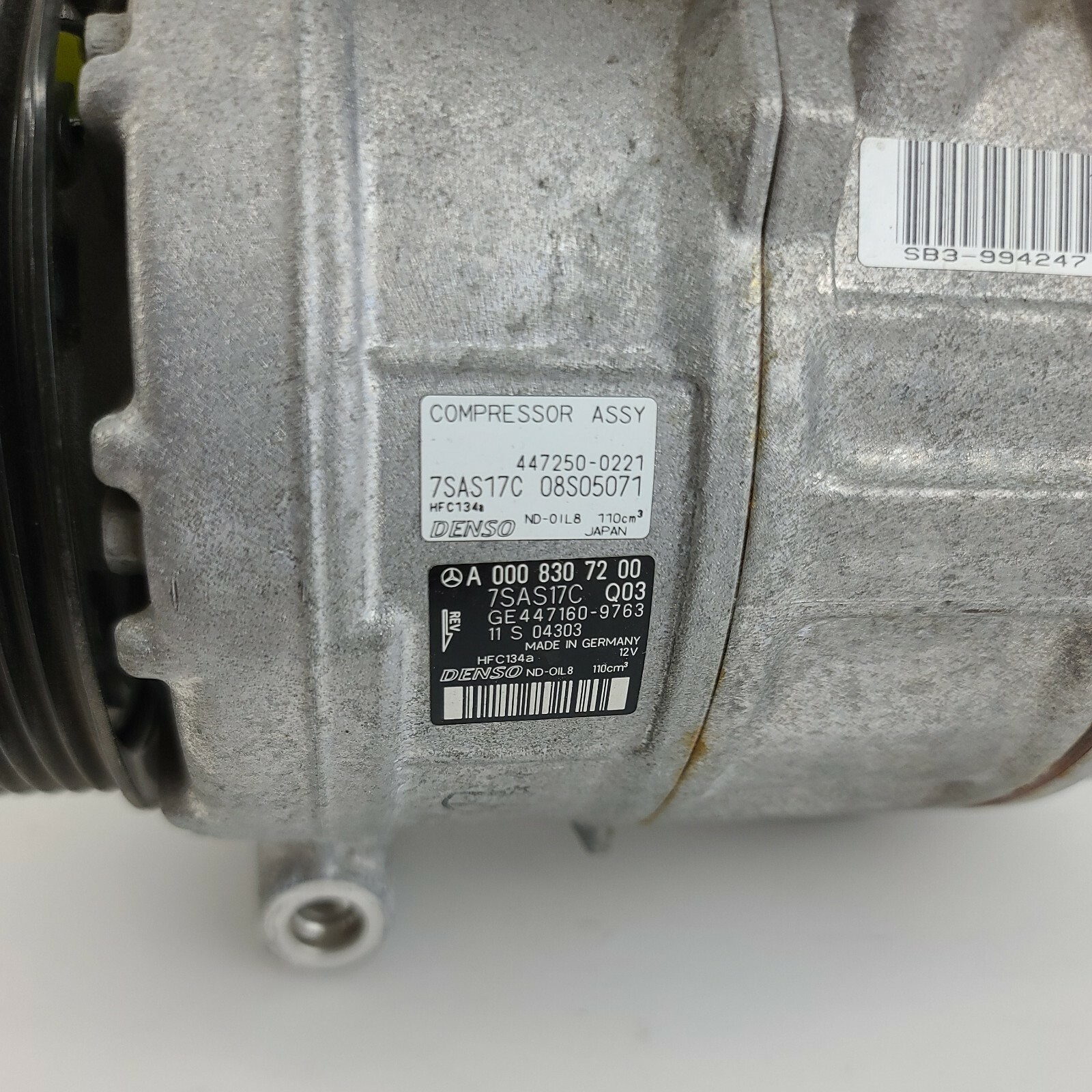 2016 2017 2018 Fits Mercedes-Benz GLS350D A/C AC Compressor A0008307200 ...