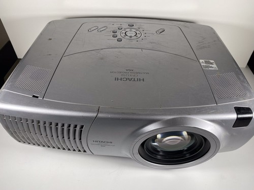 Hitachi CP-X1250 Multimedia LCD Projector XGA-For Parts Or Repair Only ...