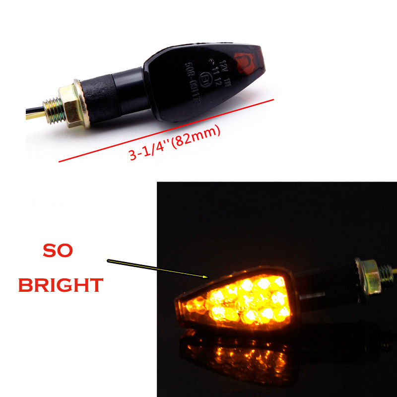4X TURN SIGNAL LED LIGHT FOR HONDA DUAL SPORT DIRT BIKE MOTORCYCLE ...