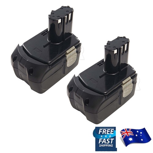 2*18V 6.0Ah Li-ion Battery For Hitachi 326240 326241 EBM1830 BCL1815 ...