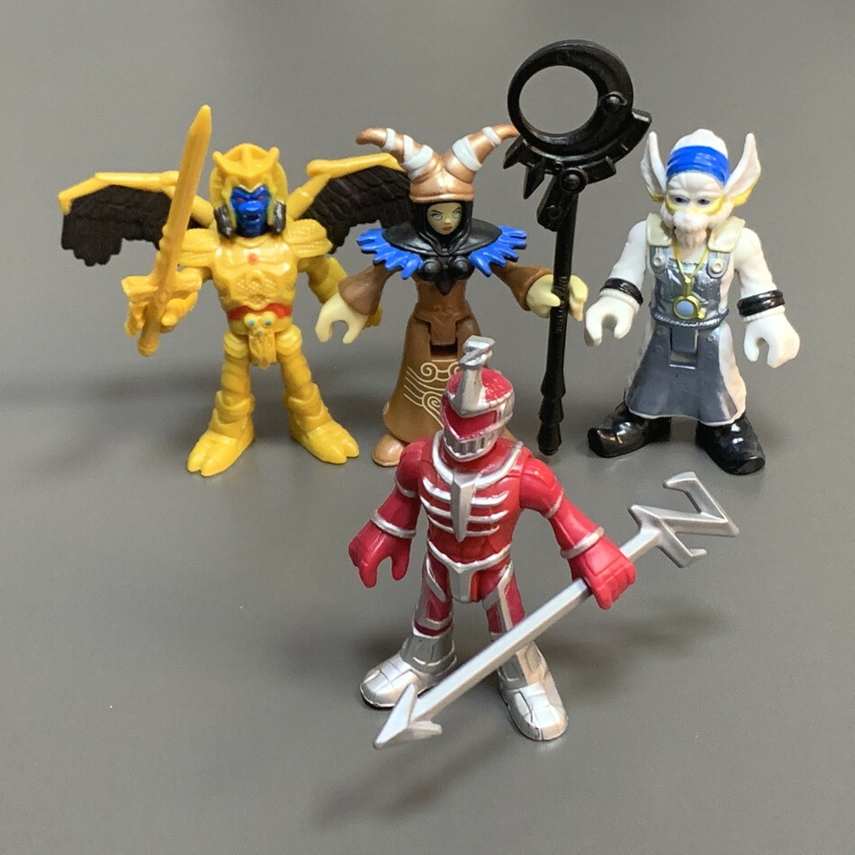 Sets Of Imaginext Super Friends Power Rangers Blind Bags figure Heroes ...