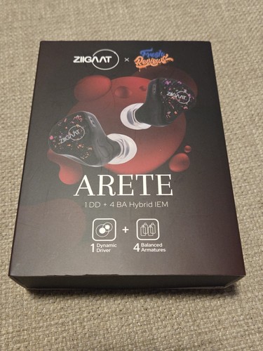Linsoul ZiiGaat x Fresh Reviews Arete 1DD+4BA Hybrid IEM HiFi Wired ...