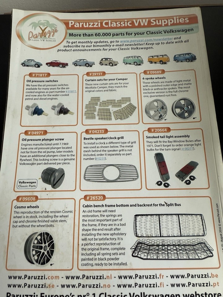 Hayburner magazine No. 19 Autumn 2016 VW Splitscreen Bus Dannenhouer ...