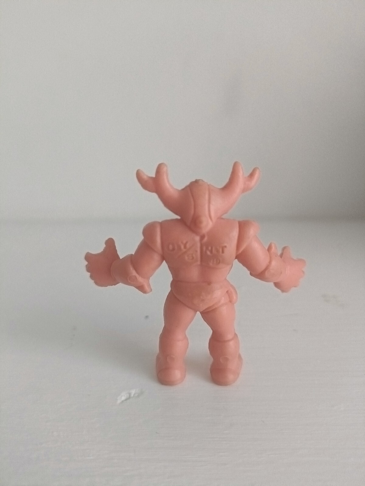 M.U.S.C.L.E. Muscle men action figure Black Buffalo #179 Salmon ...