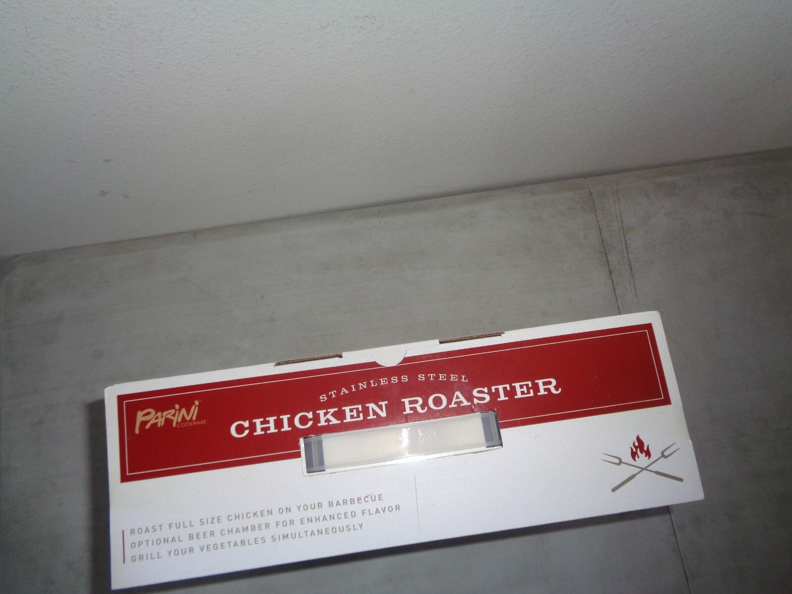 PARINI Stainless Steel Grill Masters Collection Chicken Roaster, NEW in ...