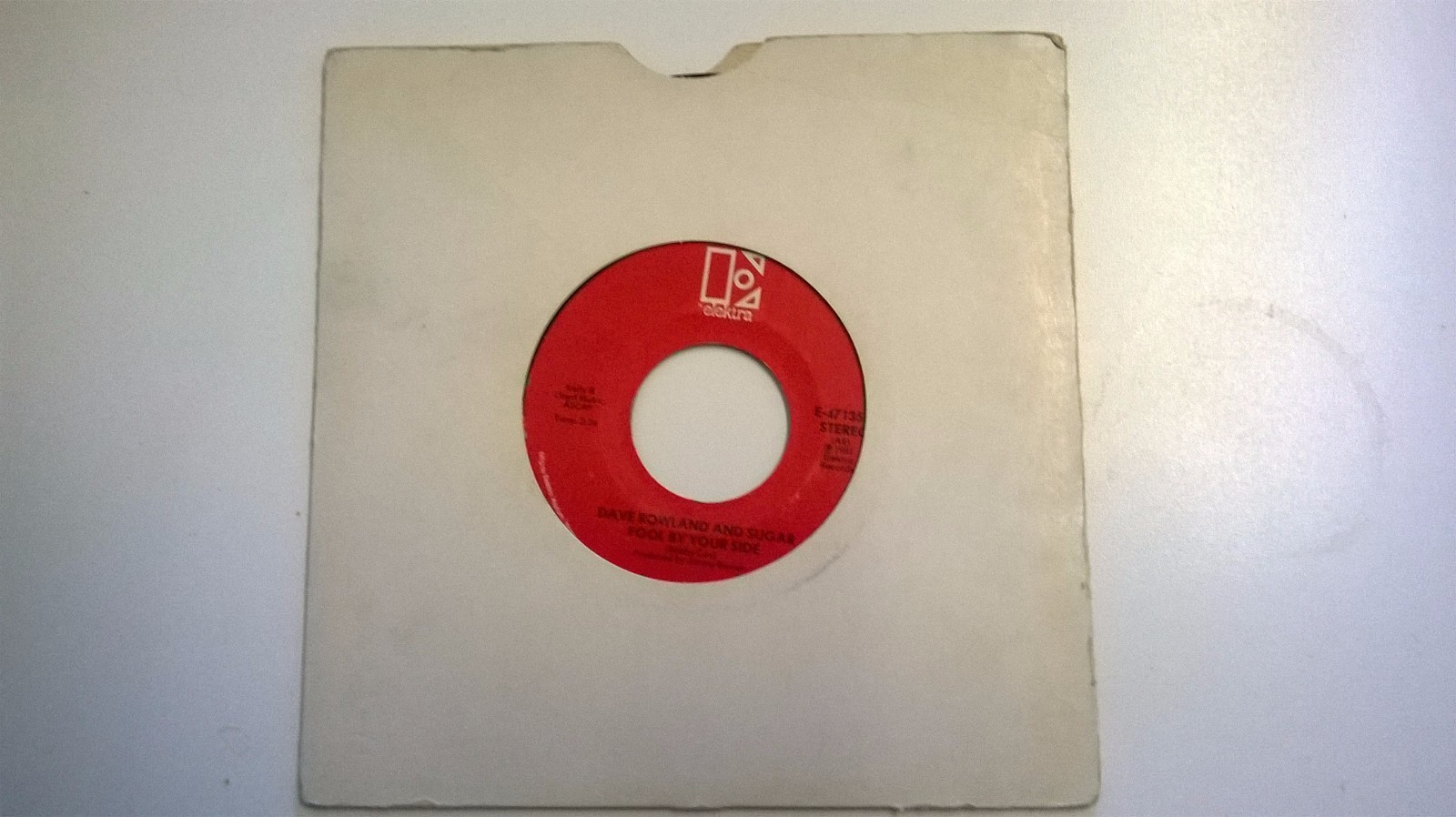 Dave Rowland And Sugar Fool By Your Side 7" Vinyl | eBay