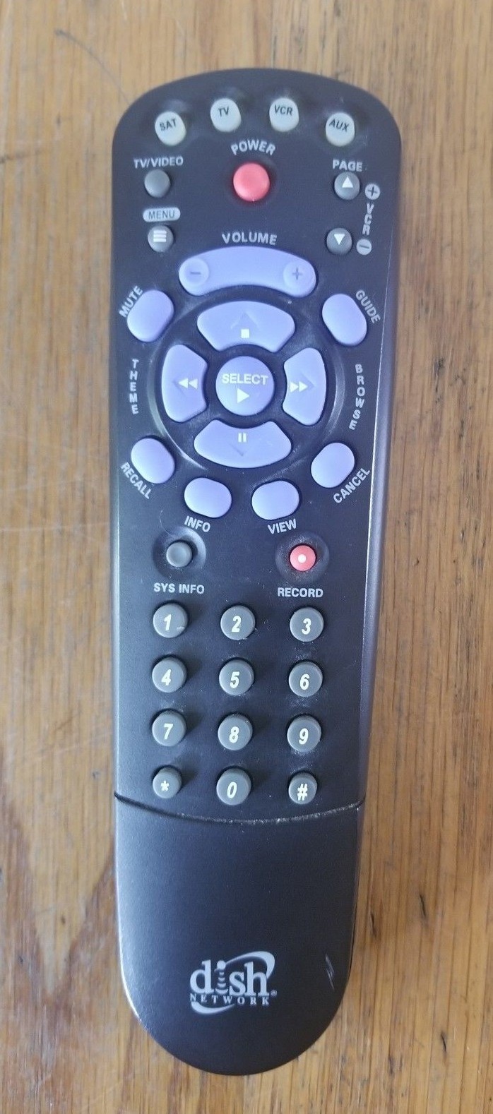 DISH NETWORK 1.5 IR Remote #113268 EchoStar Technologies | eBay