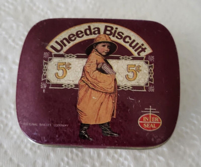 Vintage Uneeda Biscuit Bristolware The Tin Box Company | eBay