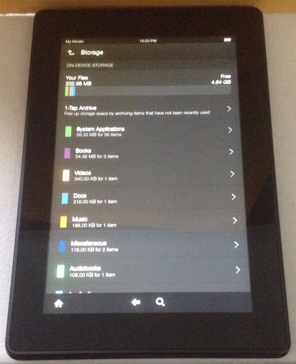 Kindle Fire Hdx 7 Size Comparison