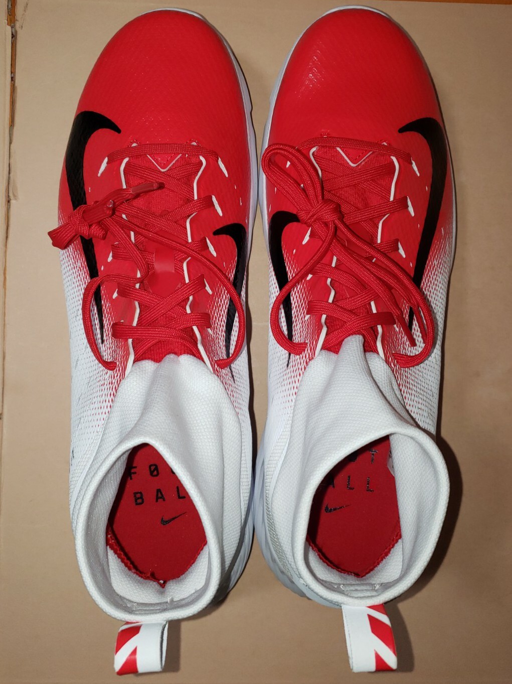 Size 14 - Nike Vapor Untouchable Speed Turf 2 University Red for sale ...