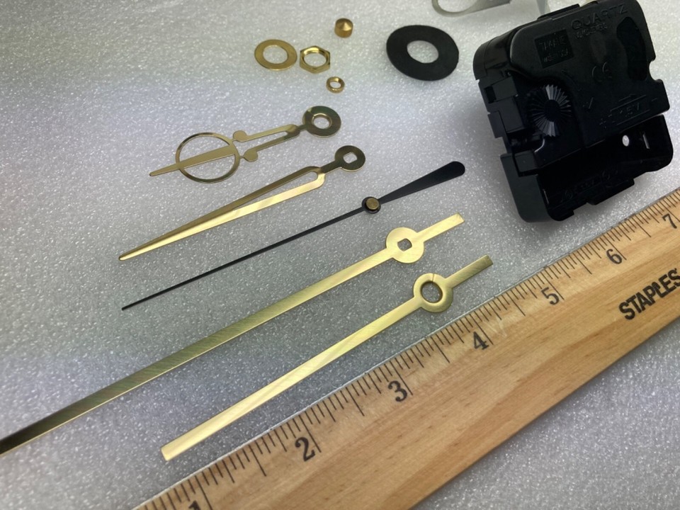 Takane Battery Quartz Clock Movement with Gold hand sets Made in USA | eBay