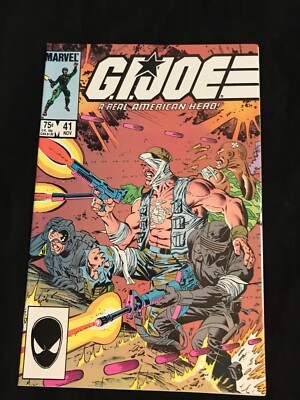 G.I. JOE #41 NM MARVEL COMICS COPPER AGE 1985 - MIKE ZECK COVER | eBay