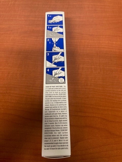 CHRYSLER Dodge Jeep RAM PXY HYPER Black Wheel Touch up Paint Mopar ...