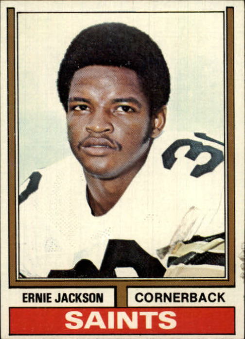 1974 Topps Football Card #366 Ernie Jackson RC - VG-EX | eBay