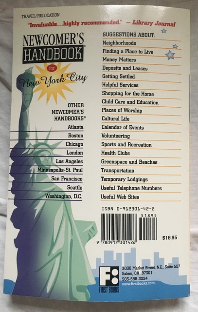 Newcomer's Handbook Ser.: Newcomer's Handbook for New York City (1999 ...