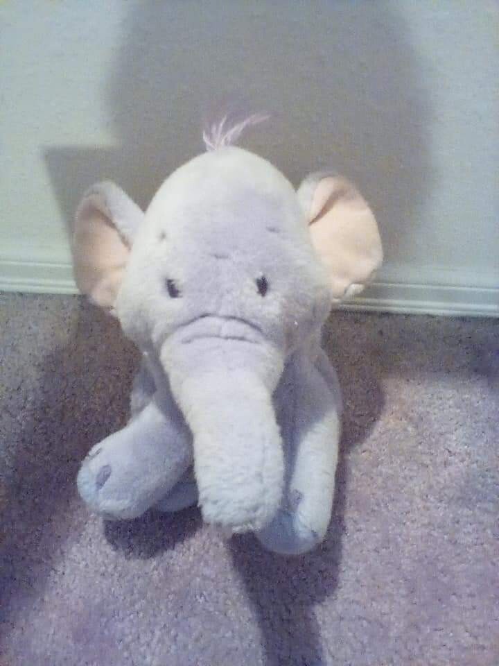 Disney Store Exclusive Small Lumpy Purple Heffalump | eBay