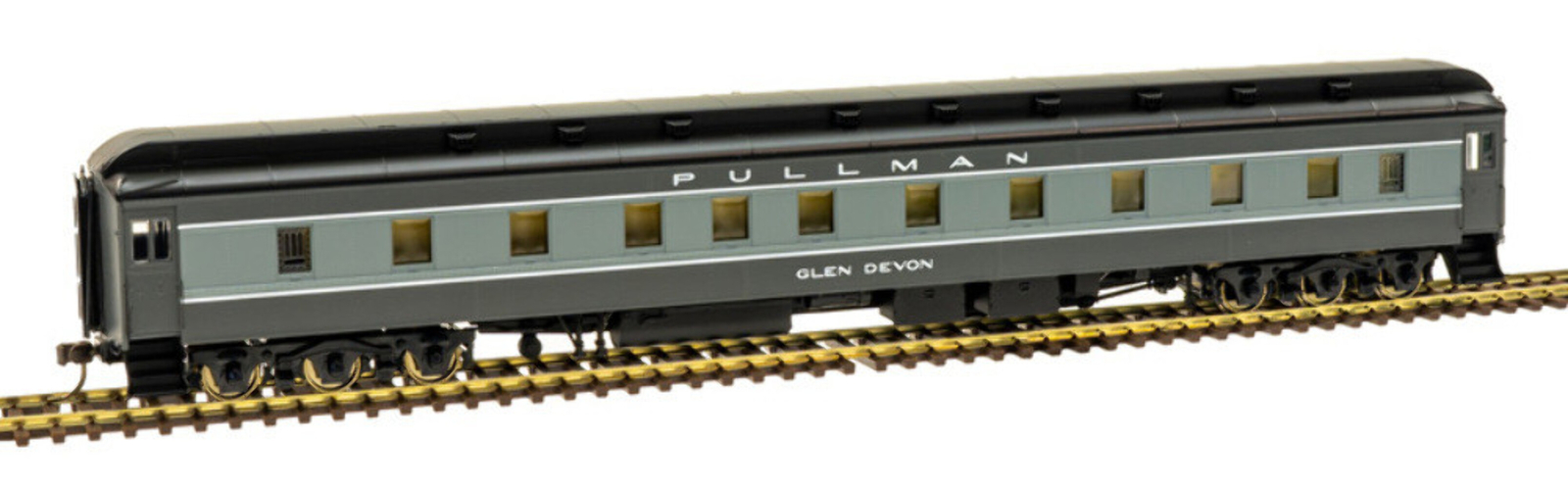 Atlas Model Railroad 20005110 HO Scale Pullman "Glen Rae" 6-3 Sleeper ...