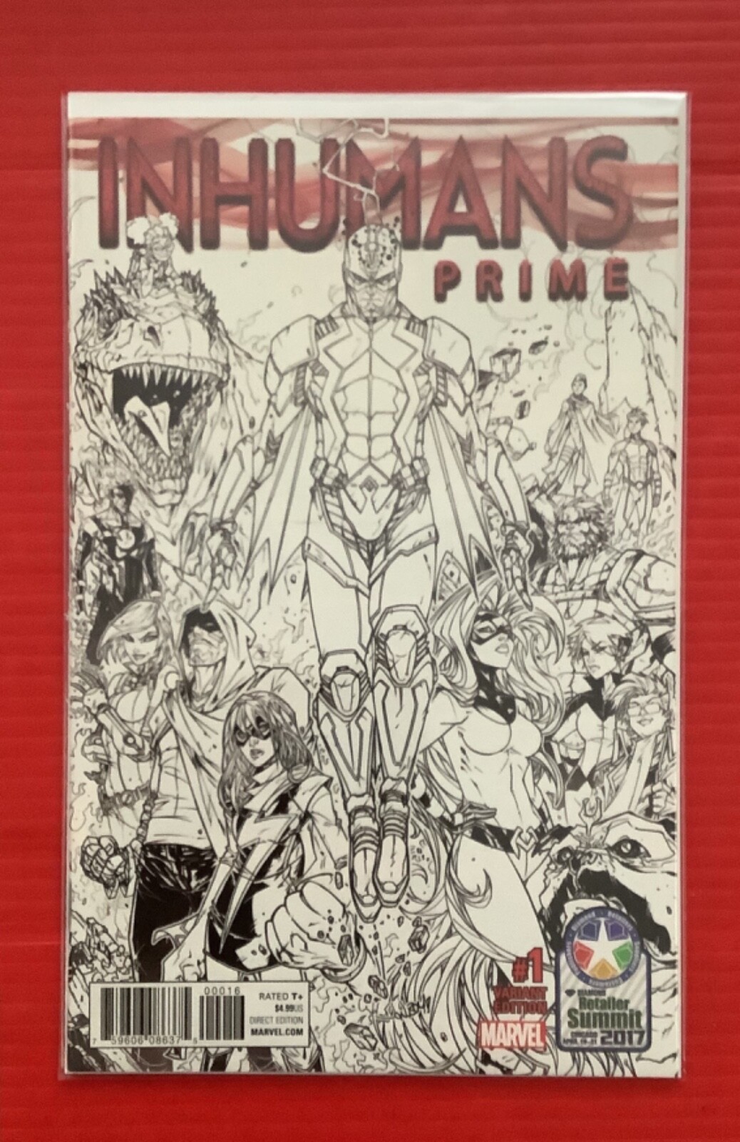 INHUMANS PRIME #1 VARIANT COVER NEAR MINT BUY TODAY AT RAINBOW COMICS ...