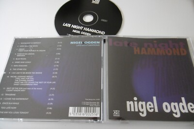Nigel Ogden Late Night Hammond CD 2001 Bleu Lune Tangerine Moonlight IN ...