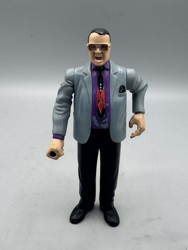 Vintage Jim Cornette Wrestling Action Figure WWE WWF Jakks 1998 Poor ...