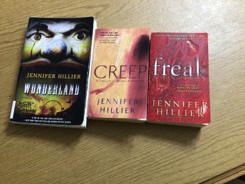 Wonderland,Creep,Freak-JENNIFER HILLIER BOOKS-~3 Paperbacks~FREE ...