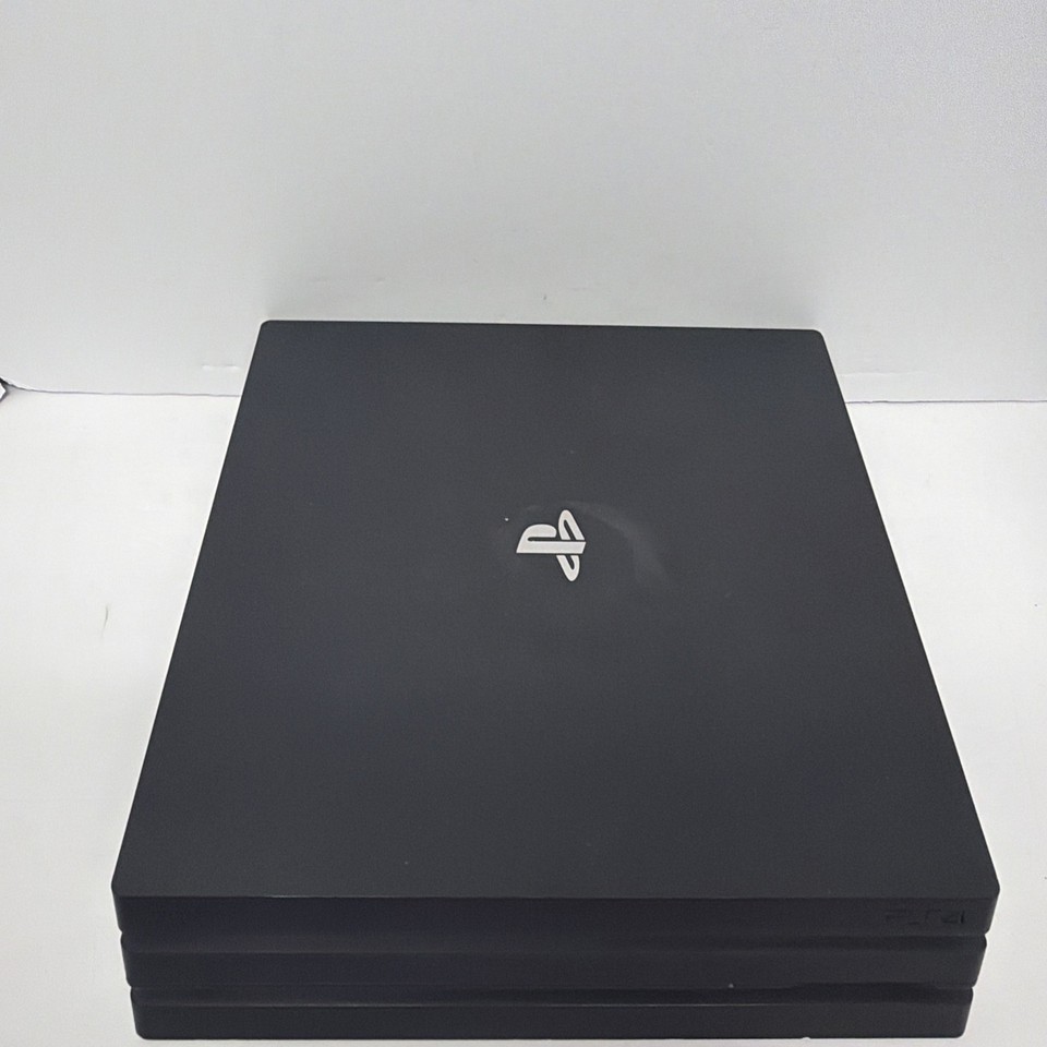 sony playstation 4 pro cuh-7215b 1tb W/ Red DualShock 4 & 6 Games MINT ...