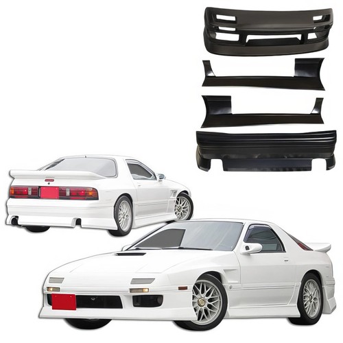 VSaero FRP BSPO v2 Body Kit 4pc (FC3S) for RX-7 Mazda 86-92 vsaero ...