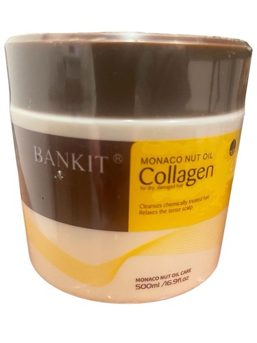 Hair Repair Mask Monaco Nut Oil Conditioning Collagen Damage | eBay