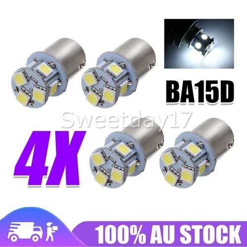 4pcs 12V BA15D 8 SMD 160LM 2W WHITE LED GLOBE CARAVAN BOAT RV LED LIGHT ...