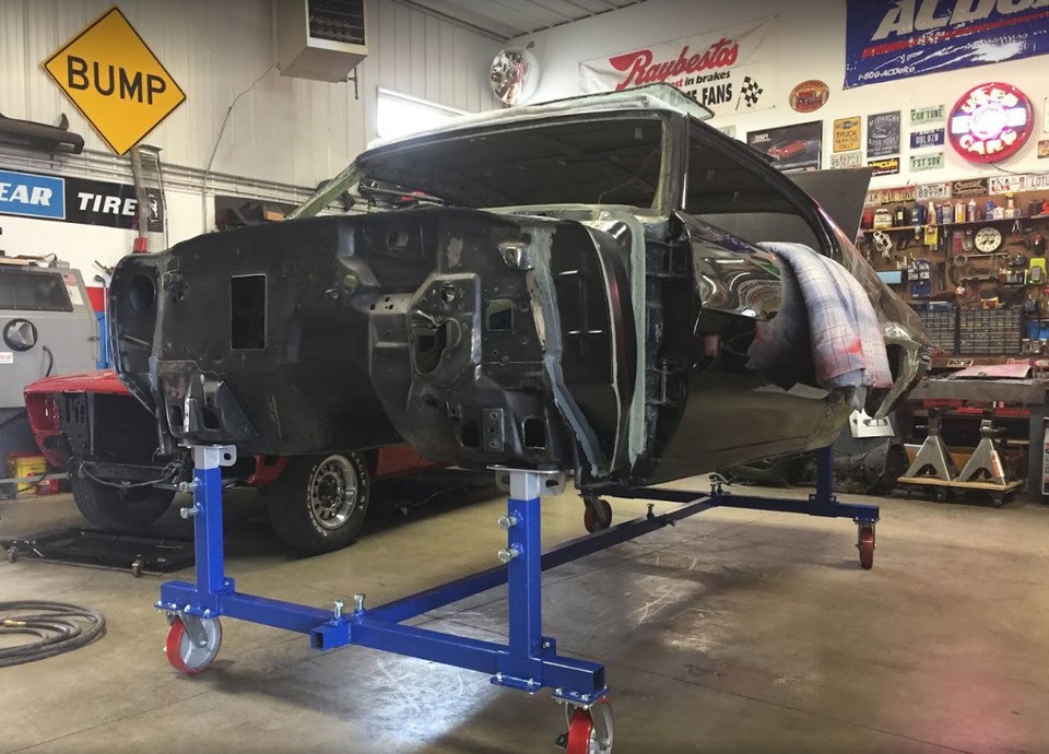 New Best Value Professional 3000 LBS. Adjustable Auto Body Cart Dolly ...