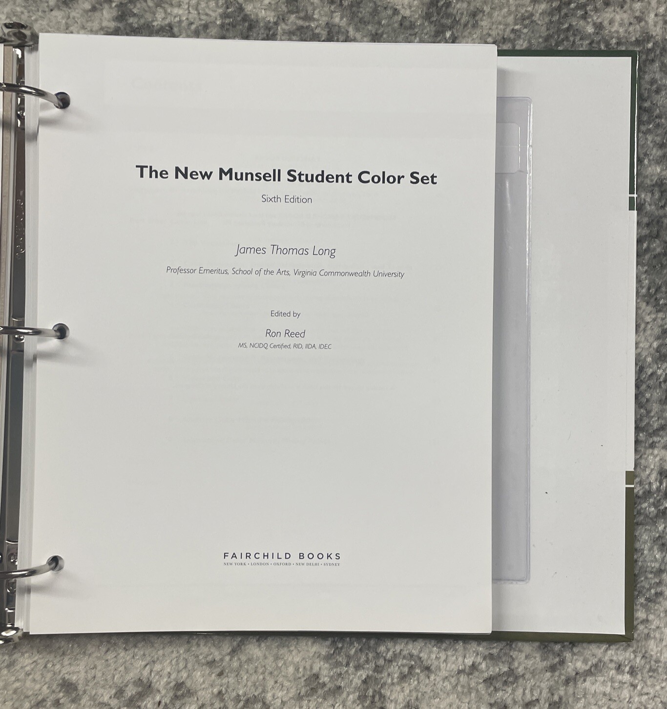 The New Munsell Student Color Set by Ron Reed (2021, Spiral) for sale ...