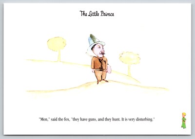 Postcard The Little Prince Le Petit Prince Book Antoine de Saint ...