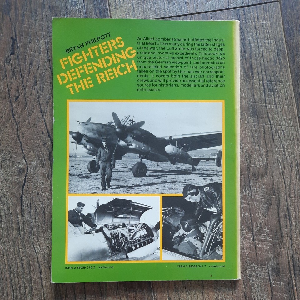 1978 Book WW2 Photo Album No. 4 Fighters Defending The Reich by Bryan Philpott | eBay