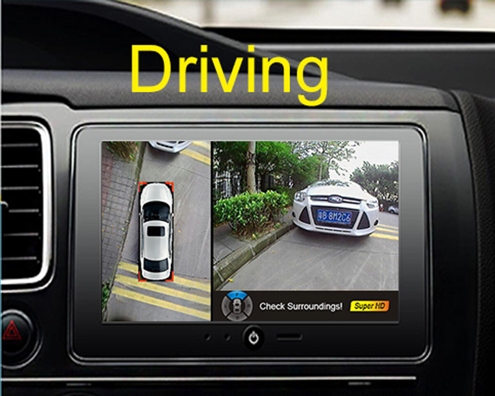 360 Bird View car DVR record system for Toyota Prado Land Cruiser with ...