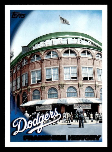 2010 Topps #41 Los Angeles Dodgers Black Border | eBay