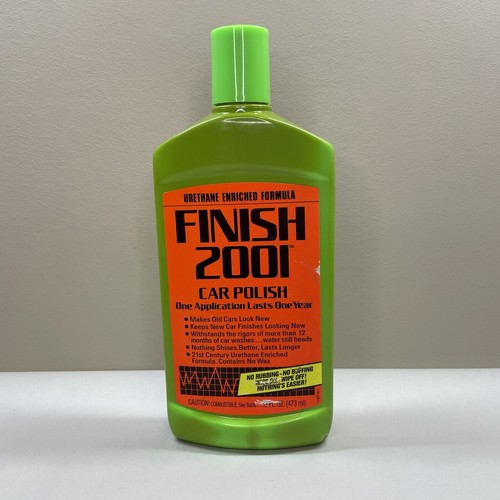 * NOS Turtle Wax Finish 2001 Car Polish Urethane Enriched Formula 16 FL ...