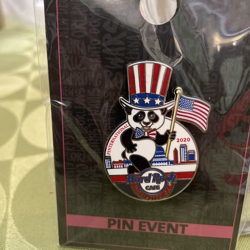 NIC Hard Rock Cafe Washington DC Pin Pinternational Panda 2020 Pin ...